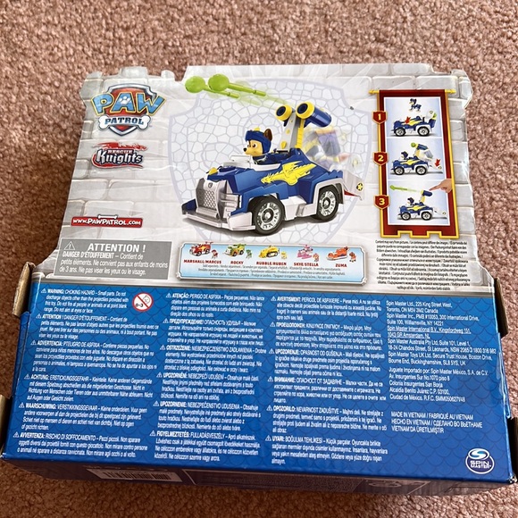 Paw Patrol | Toys | Nib Paw Patrol Transforming Car Chase Edition ...
